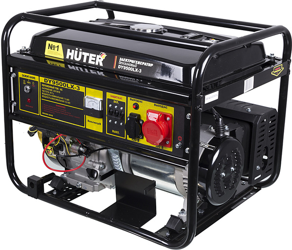 Электрогенератор DY9500LX-3 Huter - купить по низкой цене в интернет-магазине OZON (853391582)