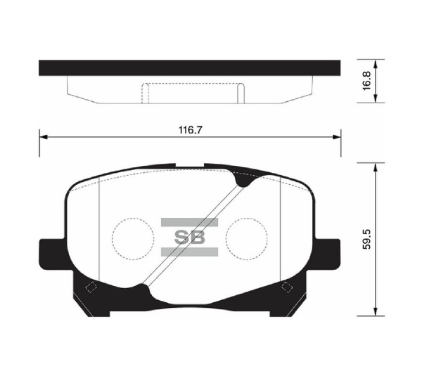 Колодки тормозные Sangsin Brake SP1591 Передние - купить по низким ...