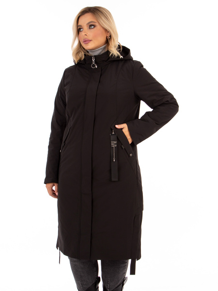 Куртка Женский Mishele темно-синий Полиэстер, размер 50 Демисезон Синтепон Китай купить c ...