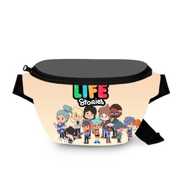 Сумка на пояс MIGOM, Мужская, Принт "Тока Бока, Toca Boca" - 10 ...