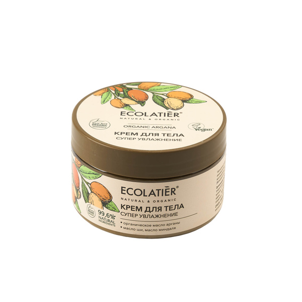 Ecolatier Green Крем для тела Супер увлажнение Organic Argana 250 мл ...