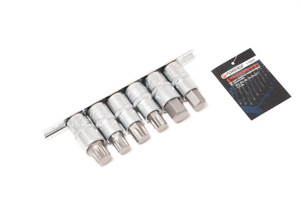 Бита Forsage разнопрофильные Spline&Torx&Hex, 1/2", 55 мм - купить по ...