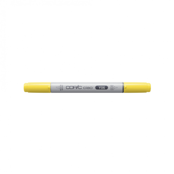 Маркер для скетчинга COPIC "CIAO" Y06 Yellow купить на OZON по низкой ...