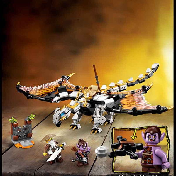 Конструктор 11550 Боевой дракон Мастера Ву 2 Минифигурки, 331 деталей - купить с доставкой по ...