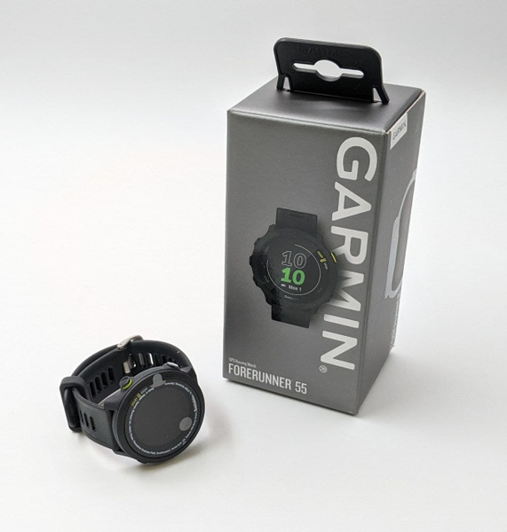 Спортивные часы Garmin Forerunner 55 GPS, Black (010-02562-10) (EU ...