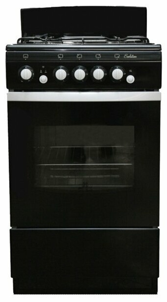 Газовая плита De Luxe 5040.36г (щ) черный - купить по выгодной цене в ...