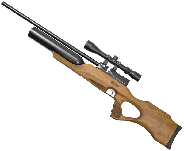 Пневматическая винтовка Kuzey K90 (5.5 мм, орех), калибр 5,5, до 3 Дж - купить по доступным ...