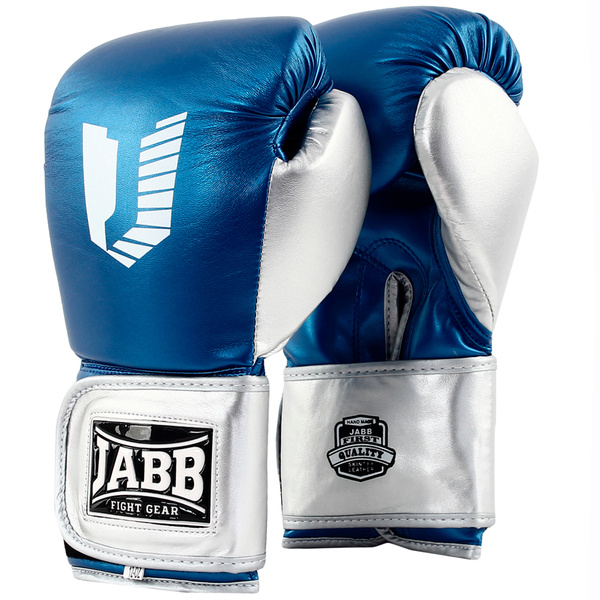 Боксерские перчатки Jabb JE-4081/US Ring синий/красный/серебро 8ун., 14 ...