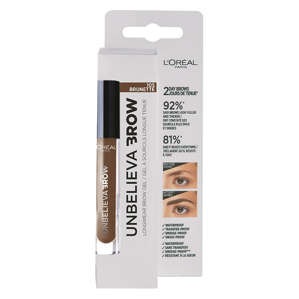 Тинт для бровей LOREAL UNBELIEVA BROW тон 105 brunette (стойкий ...