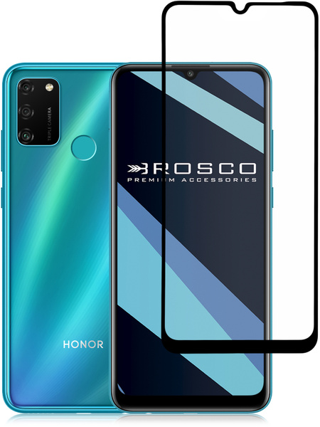 Защитное стекло для Honor 9A (Хонор 9А) с олеофобным покрытием, ROSCO ...