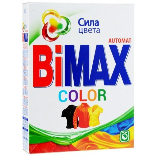 Стиральный порошок автомат BiMax Color, 400 г, 3 упаковки - купить с доставкой по выгодным ценам ...