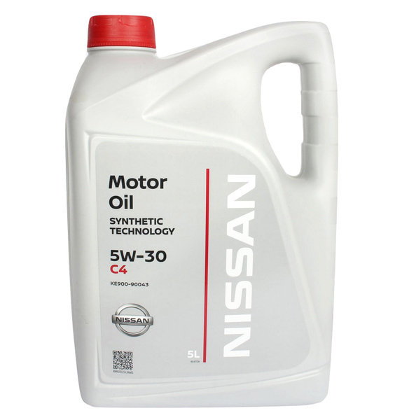 Масло моторное Nissan 5W-30 Синтетическое 5 л купить c доставкой на ...