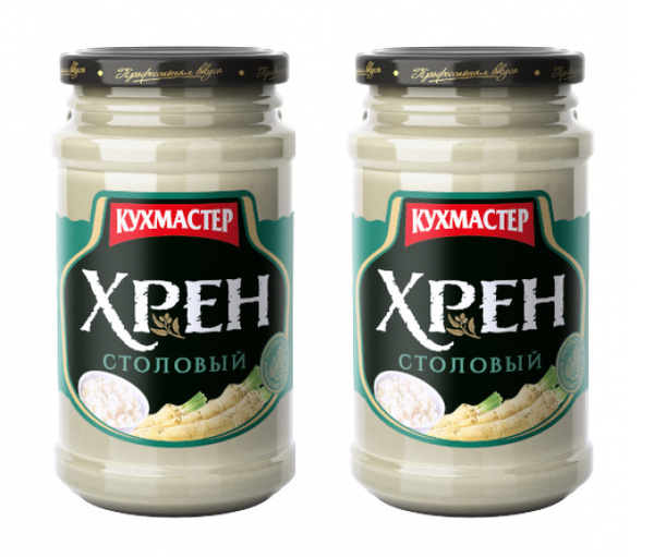 Хрен столовый классический Кухмастер 190 гр 2 шт - купить с доставкой ...