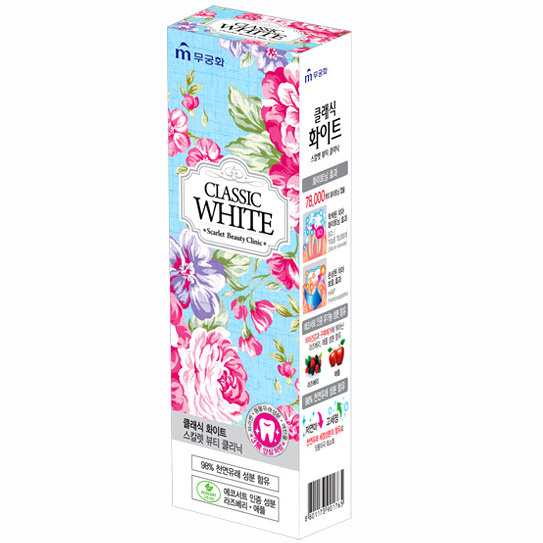 Mukunghwa Classic White Scarlet Beauty Clinic Отбеливающая зубная паста ...