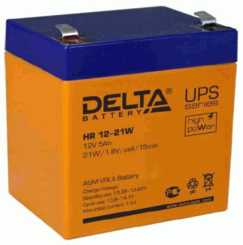 Аккумулятор для мототехники DELTA HR 12-21 W_2523 озон купить по ...