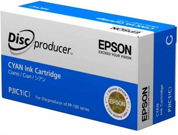 Расходник для печати Epson Cyan (C13S020447), Голубой (cyan) купить c ...
