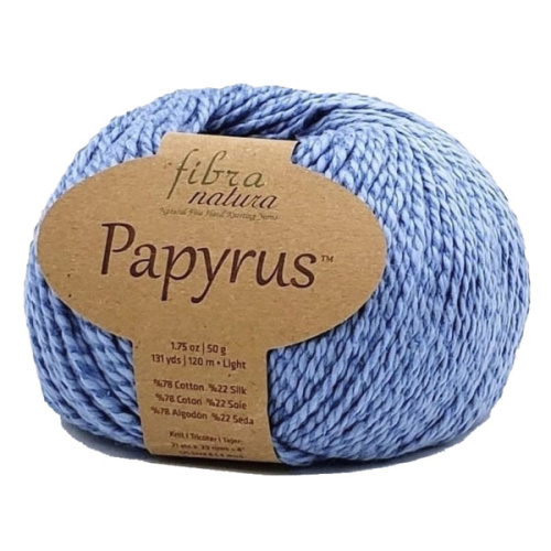 Пряжа Fibra Natura Papyrus Фибра Натура Папирус, 77% хлопок, 23% шелк ...