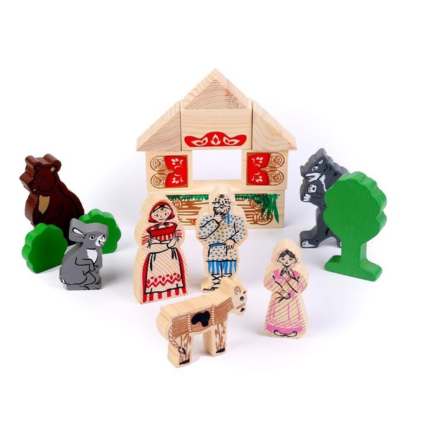 Конструктор "Сказки. Смоляной бычок" 17 элементов - купить с доставкой по выгодным ценам в ...