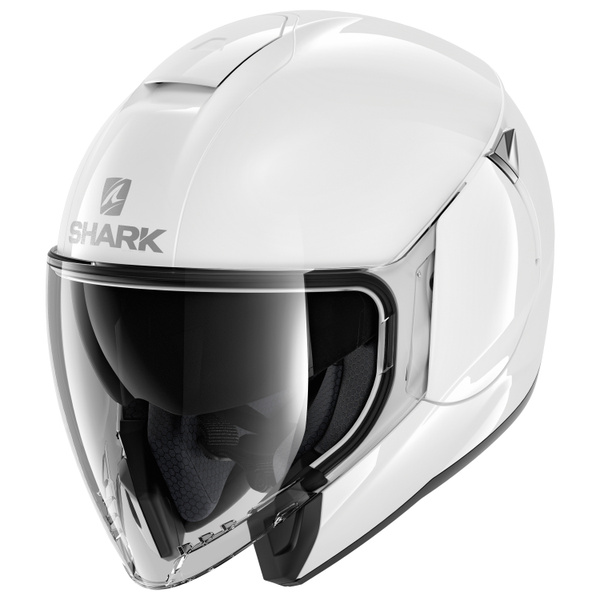 Мотошлем открытый SHARK CITYCRUISER BLANK White, L - купить с доставкой ...