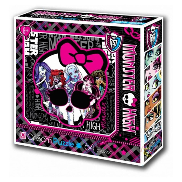 Пазлы Origami 64 детали, "Monster High" - купить с доставкой по ...