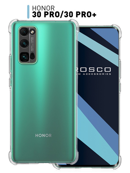 Противоударный силиконовый чехол ROSCO на Honor 30 Pro и Honor 30 Pro+ ...