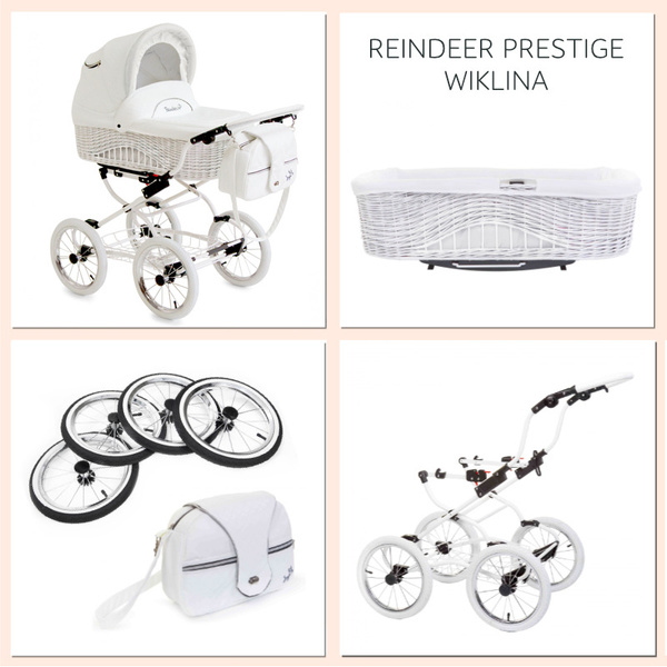 Коляска-люлька детская Reindeer Prestige Wiklina set 1 люлька на раме ...