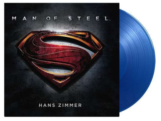 OST. Man Of Steel (Человек из стали Зака Снайдера), LP+merch, Blue ...