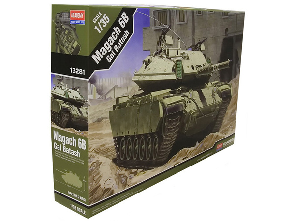 13281 Academy Израильский танк Magach 6B Gal Batash (1:35) - купить с ...