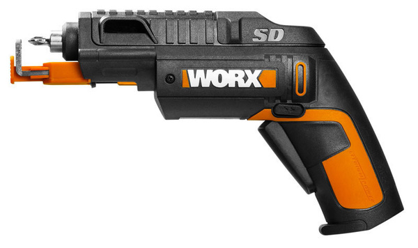 Отвертка аккумуляторная WORX WX255 SD Slide Driver, 4В, ЗУ, набор бит ...