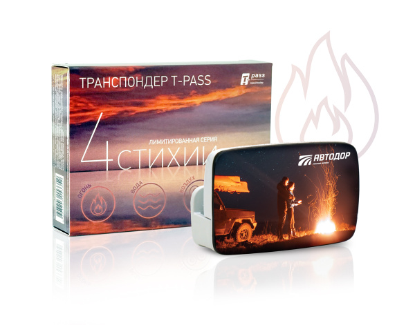 Транспондер T-PASS/ Premium Kapsch TRP-4010 / Огонь - купить с ...