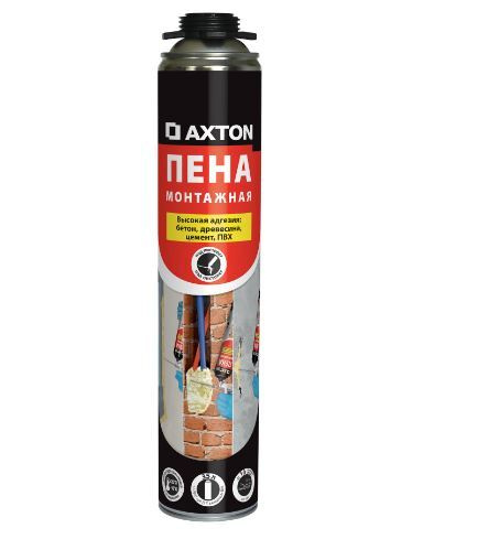 Профессиональная монтажная пена Axton 5454 Всесезонная купить по ...