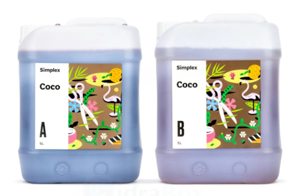 Удобрение Simplex Coco (для кокосового субстрата) A+B 5 л купить на OZON по низкой цене (613965590)