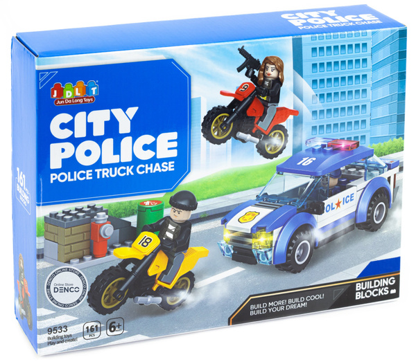 Конструктор JDLT "Город: Полиция" 9533 / 161 деталь - купить с доставкой по выгодным ценам в ...
