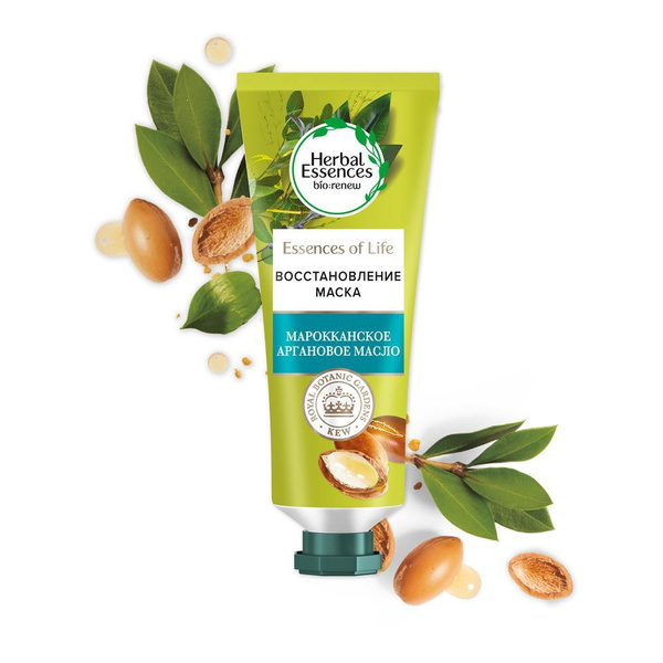 Herbal Essences Маска для волос Марокканское аргановое масло, 25 мл ...