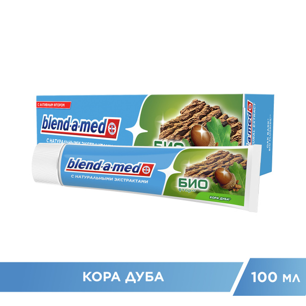 Зубная Паста Blend-a-med БИО Кора дуба для укрепления зубов и защиты от ...