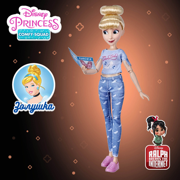 Disney Princess Кукла Ральф против интернета Комфи Золушка E9161/E8393 ...