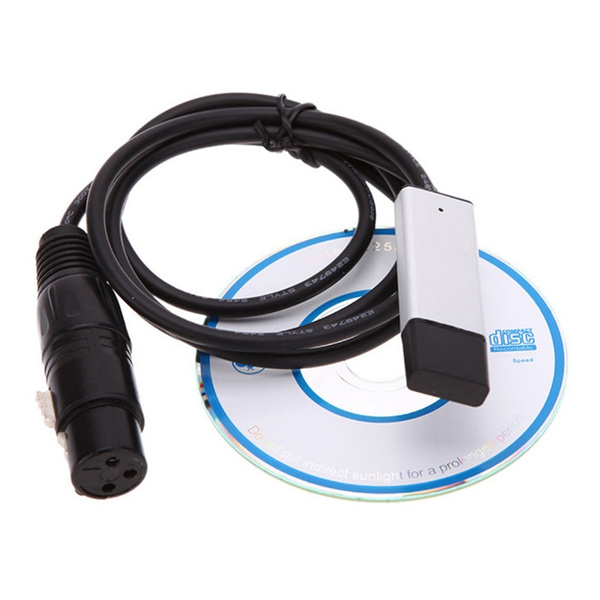 Компьютерный контроллер освещения USB-DMX 512 Interfa, диммер - купить ...