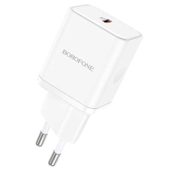Сетевое зарядное устройство borofone BN6, 20 Вт, USB Type-C, Quick Charge, Power Delivery купить ...