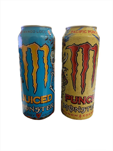 Энергетический напиток Black Monster Mango Loco/ Pacific Punch/Монстер ...