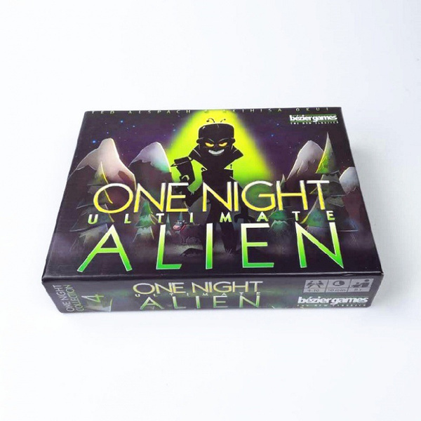 веселая карточная настольная игра One Night ALIEN 01 - купить с ...