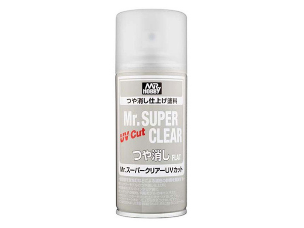 B-523 Mr.Hobby Краска аэрозольная т.м.Mr.Hobby Mr.Super clear UV cut ...