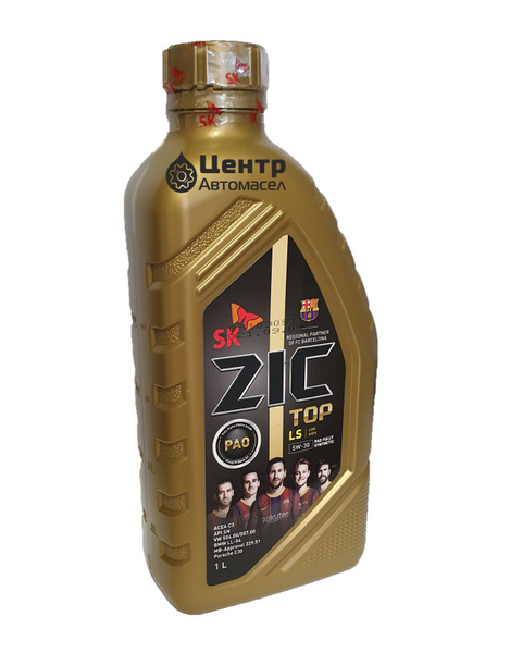 Масло моторное ZIC TOP LS 5W-30 Синтетическое - купить в интернет ...