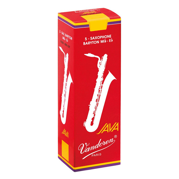 Трости для баритон саксофона Vandoren Java Red Cut filed №3 (5 шт) - купить с доставкой по ...