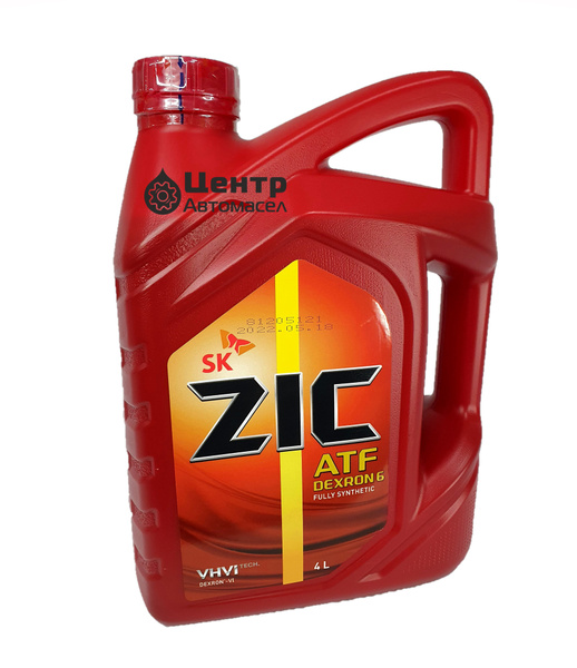 ZIC ATF DEXRON 6 4л трансмиссионное - купить по выгодной цене в интернет-магазине OZON (671170046)