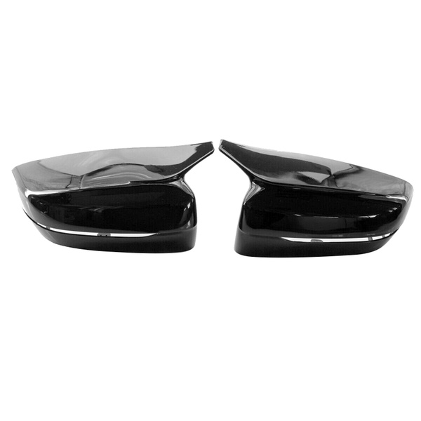 Крышка зеркала заднего вида глянцевая черная для BMW G20 G30 2019-2020 ...