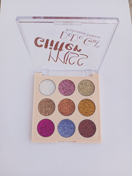 DoDo Girl.Палетка глиттеров Miss Glitter eyeshadow DoDo Girl, 9 ...