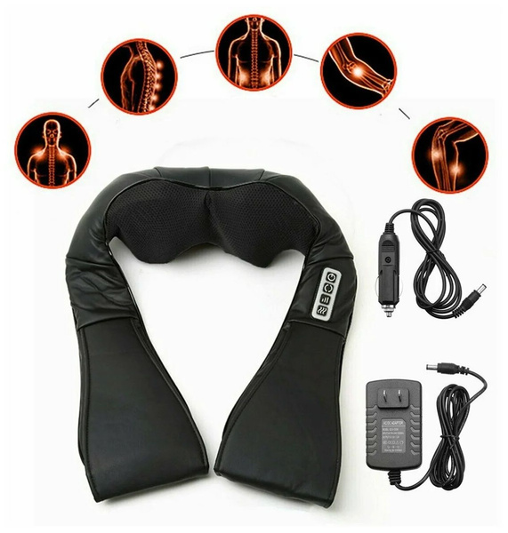 Массажер для шеи плеч и спины Massager of Neck Kneading MS-090, черный ...