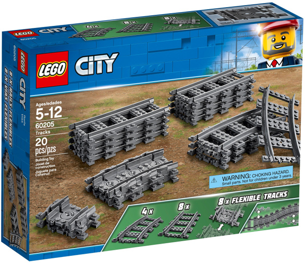 Лего City серия, LEGO Конструктор, лего 60205 Tracks, Конструктор lego ...