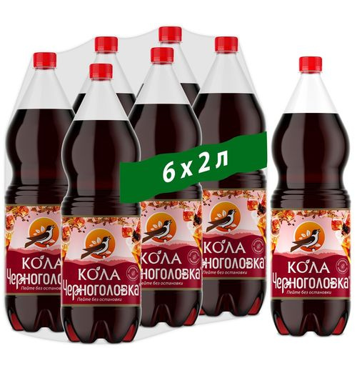 Лимонад Черноголовка Кола 2л 6 штук - купить с доставкой по выгодным ...