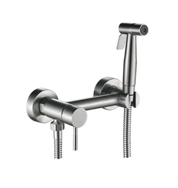 Смеситель с гигиеническим душем Haiba нержавеющая сталь купить на OZON по низкой цене (697967374)